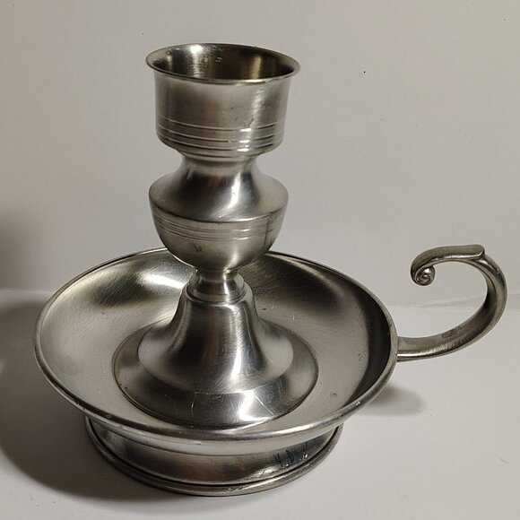 Preisner Pewter | Accents | Vintage Preisner 238 Colonial Chamber Style ...